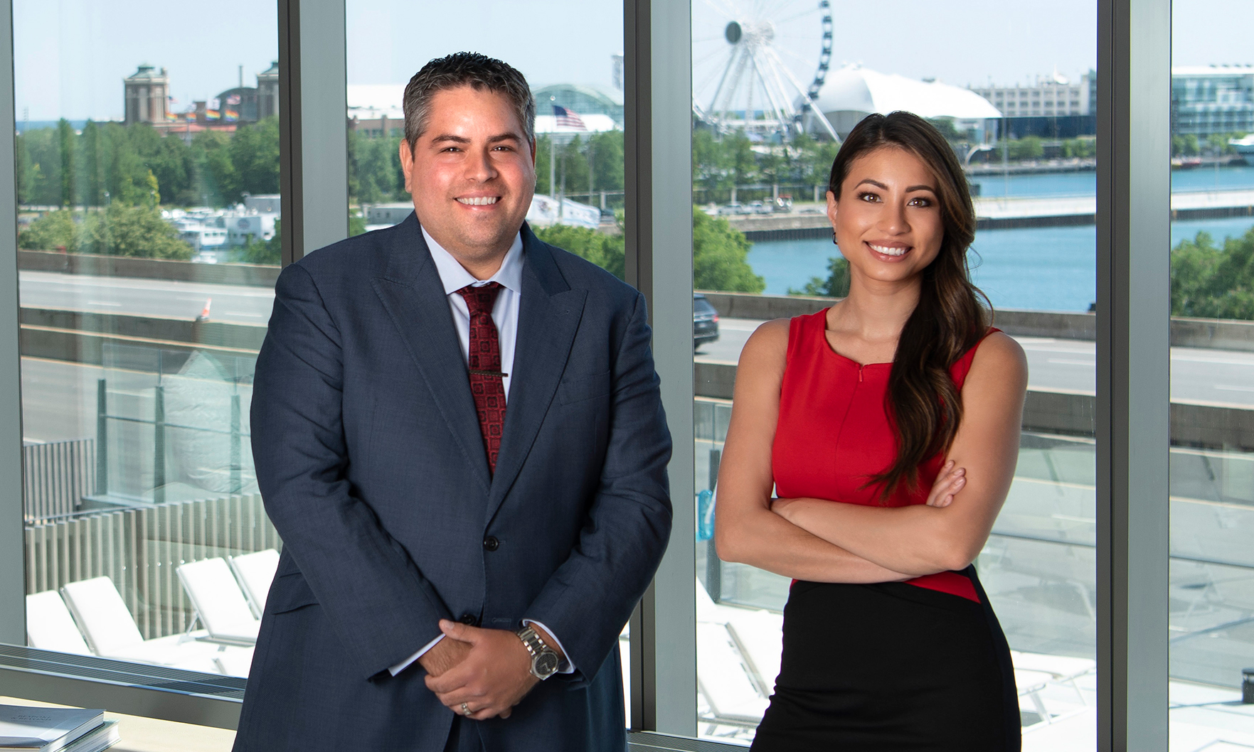 Cory Tanzer and Serena Phillips - Chicago Agent Magazine