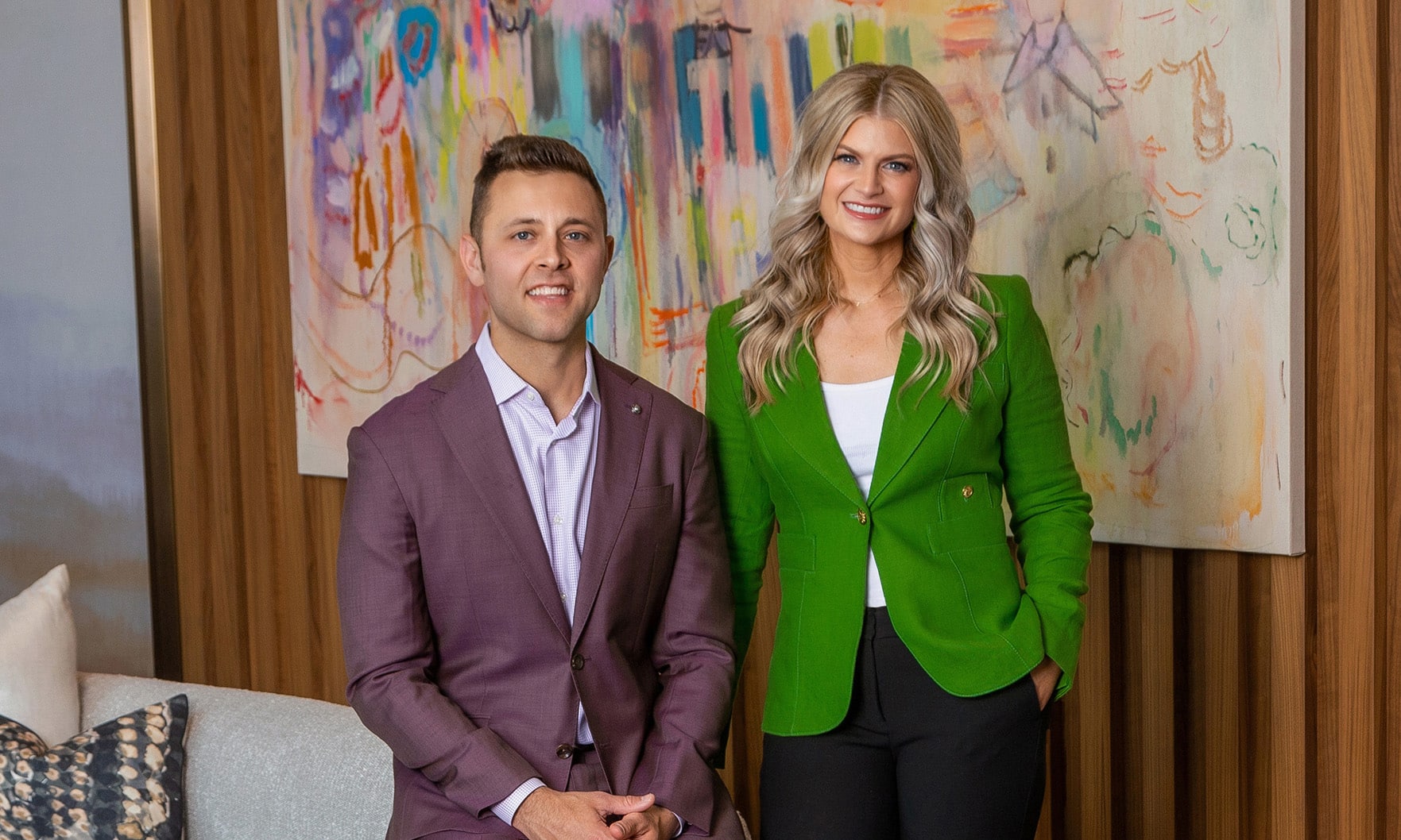 Russell Burton & Meg Wood - Chicago Agent Magazine