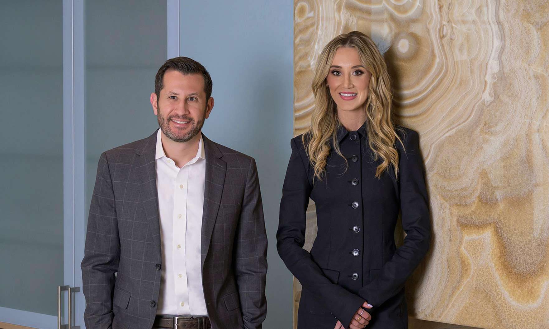 Elliot Small & Olivia Stohle - Chicago Agent Magazine