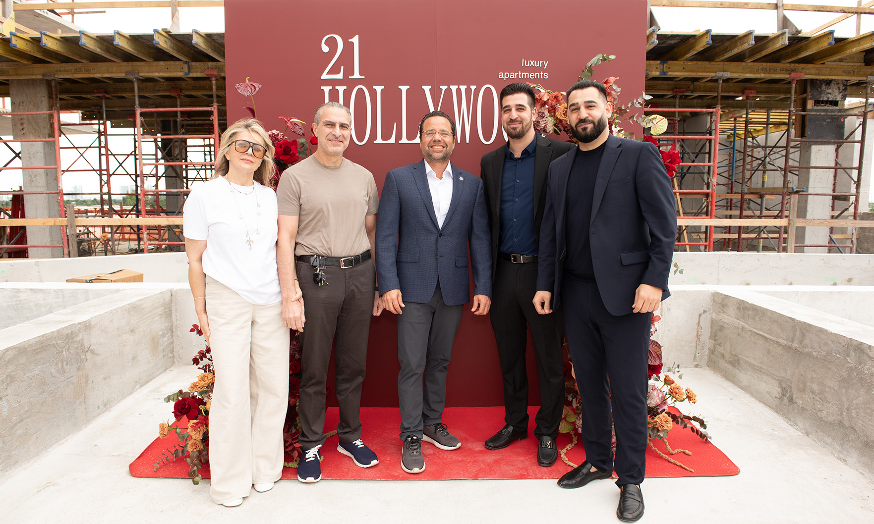 21 Hollywood’s topping off ceremony - South Florida Agent Magazine